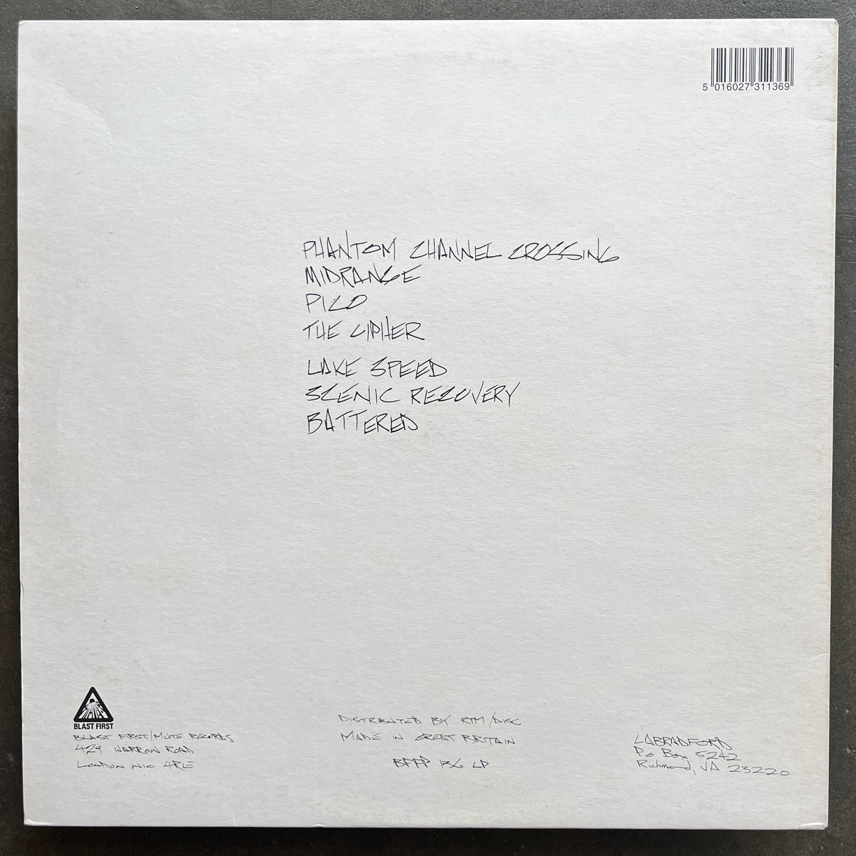 Labradford – Labradford – All Night Flight Records