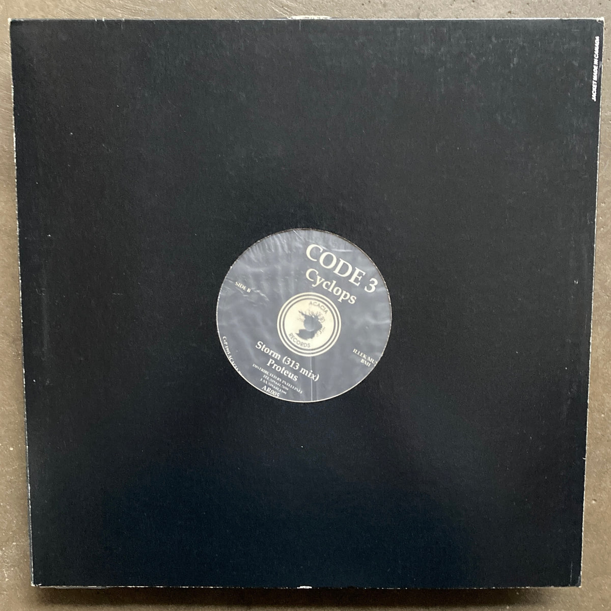 Code 3 – Cyclops E.P. – All Night Flight Records