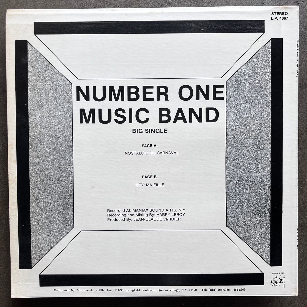 Number One Music Band – Nostalgie Du Carnaval – All Night Flight Records