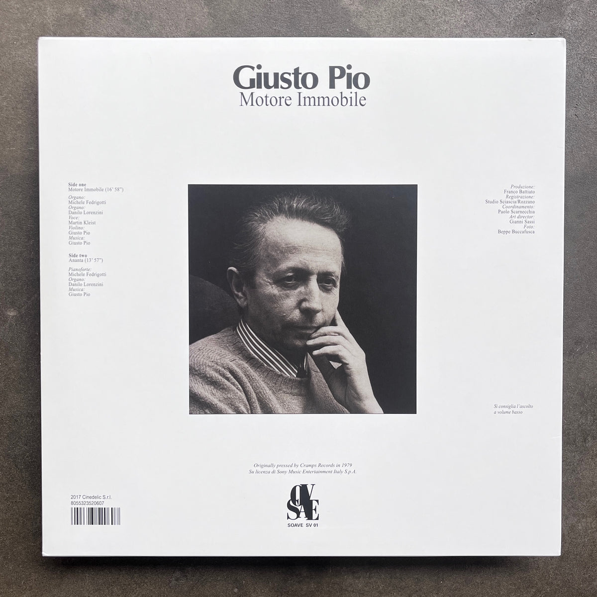Giusto Pio – Motore Immobile – All Night Flight Records