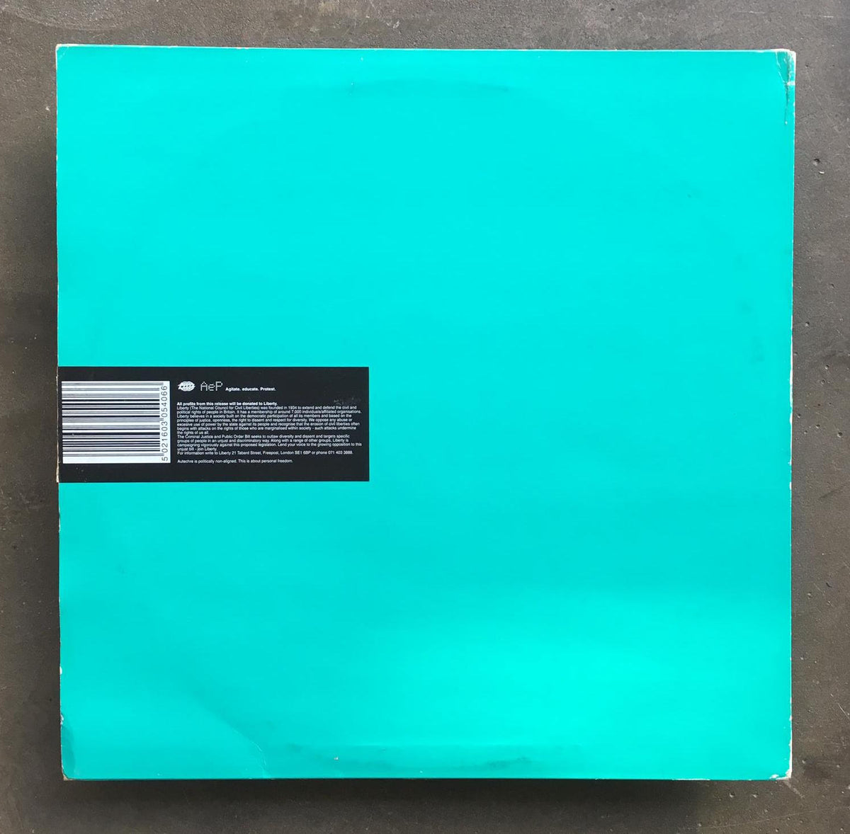 Autechre ‎– Anti EP – All Night Flight Records