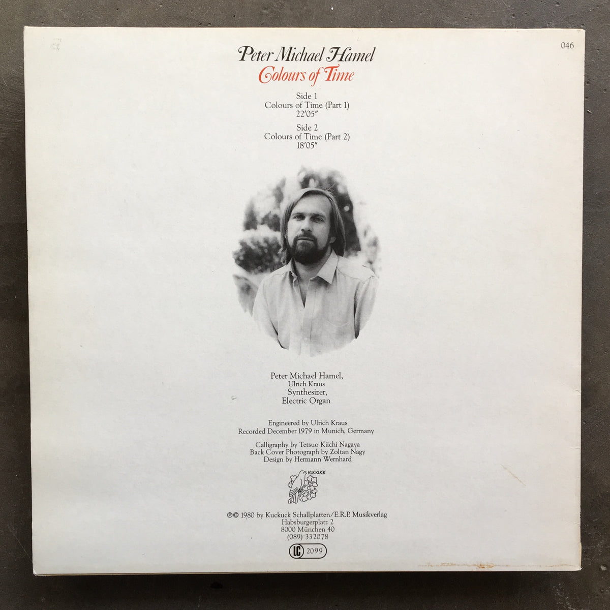 Peter Michael Hamel ‎– Colours Of Time – All Night Flight Records