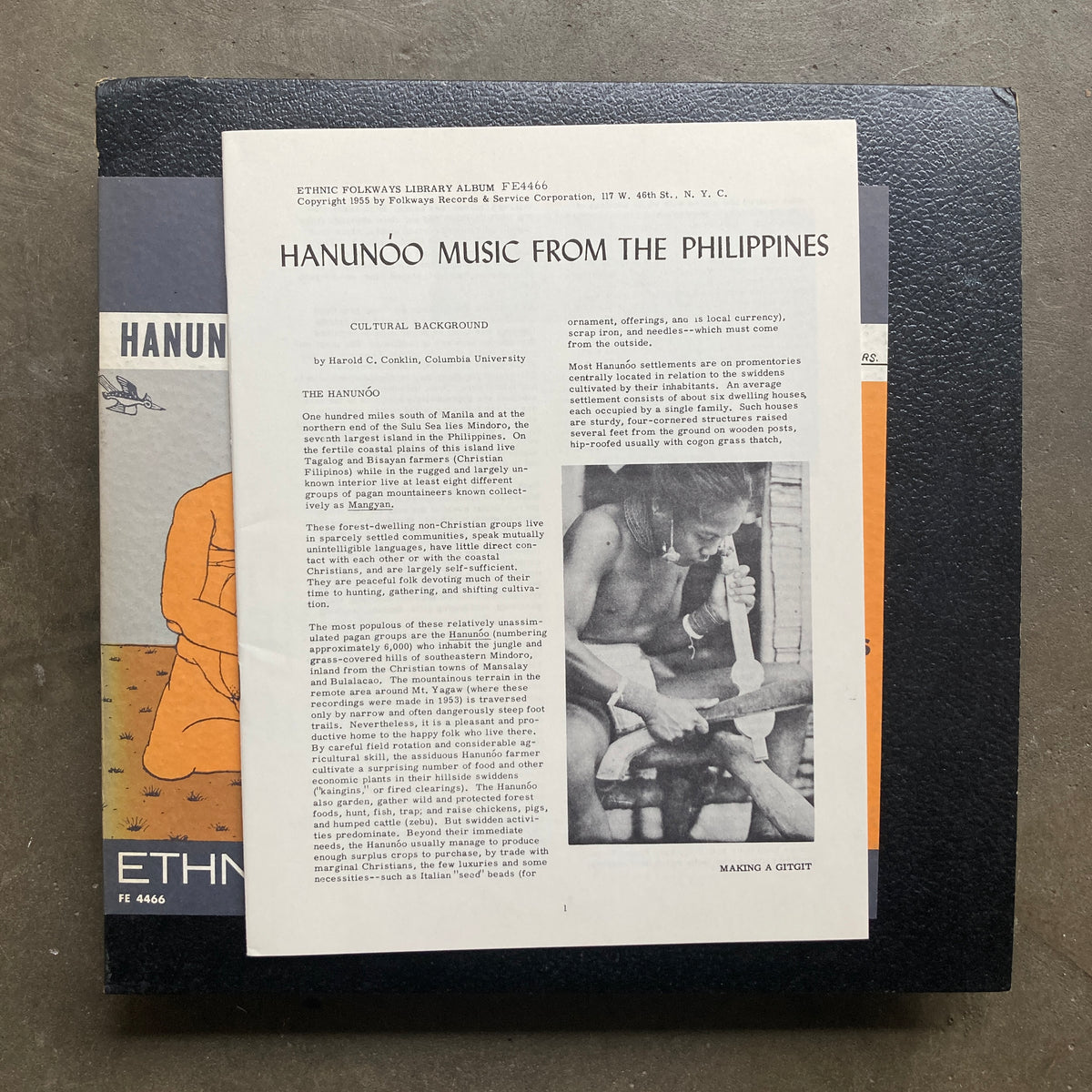 Hanunóo – Hanunóo Music From The Philippines – All Night Flight Records