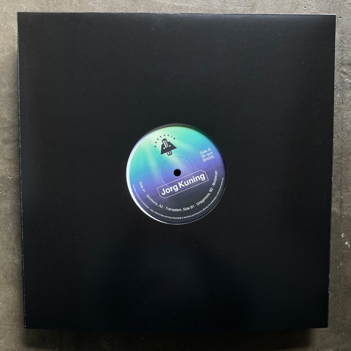 Jorg Kuning – BH005 – All Night Flight Records