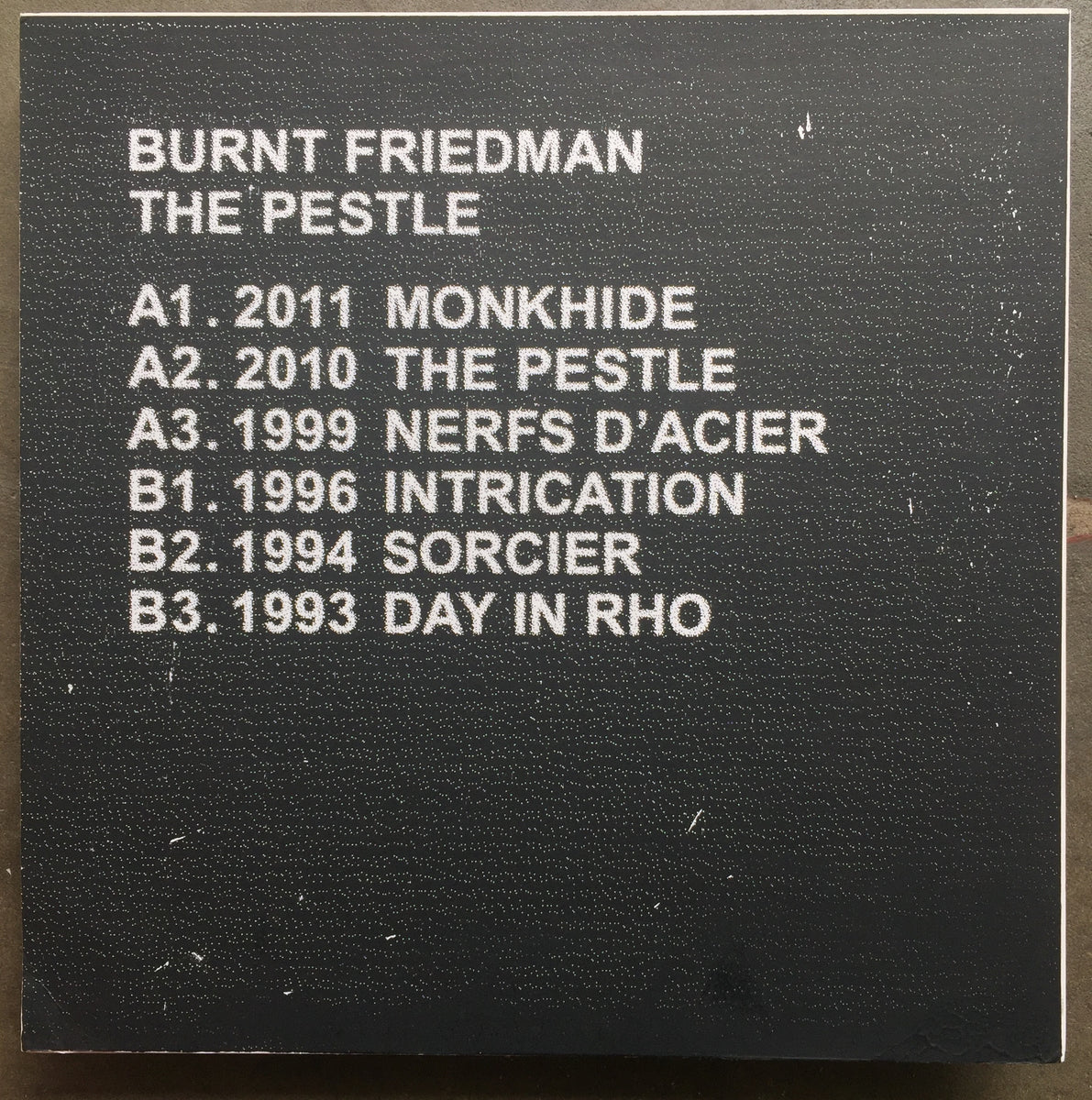 Burnt Friedman – The Pestle – All Night Flight Records