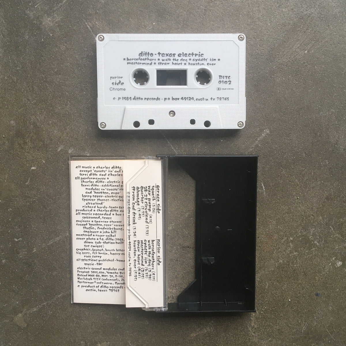 Ditto ‎– Texas Electric – All Night Flight Records