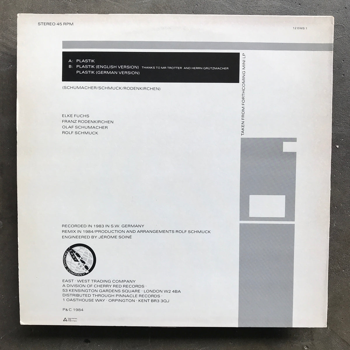 Keine Ahnung – Keine Ahnung – All Night Flight Records