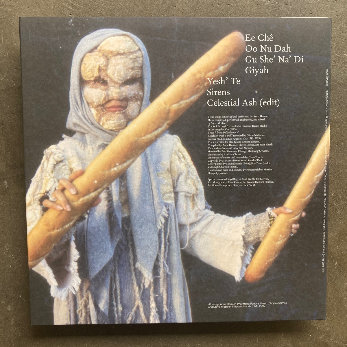 Anna Homler And Steve Moshier ‎– Breadwoman & Other Tales – All Night ...