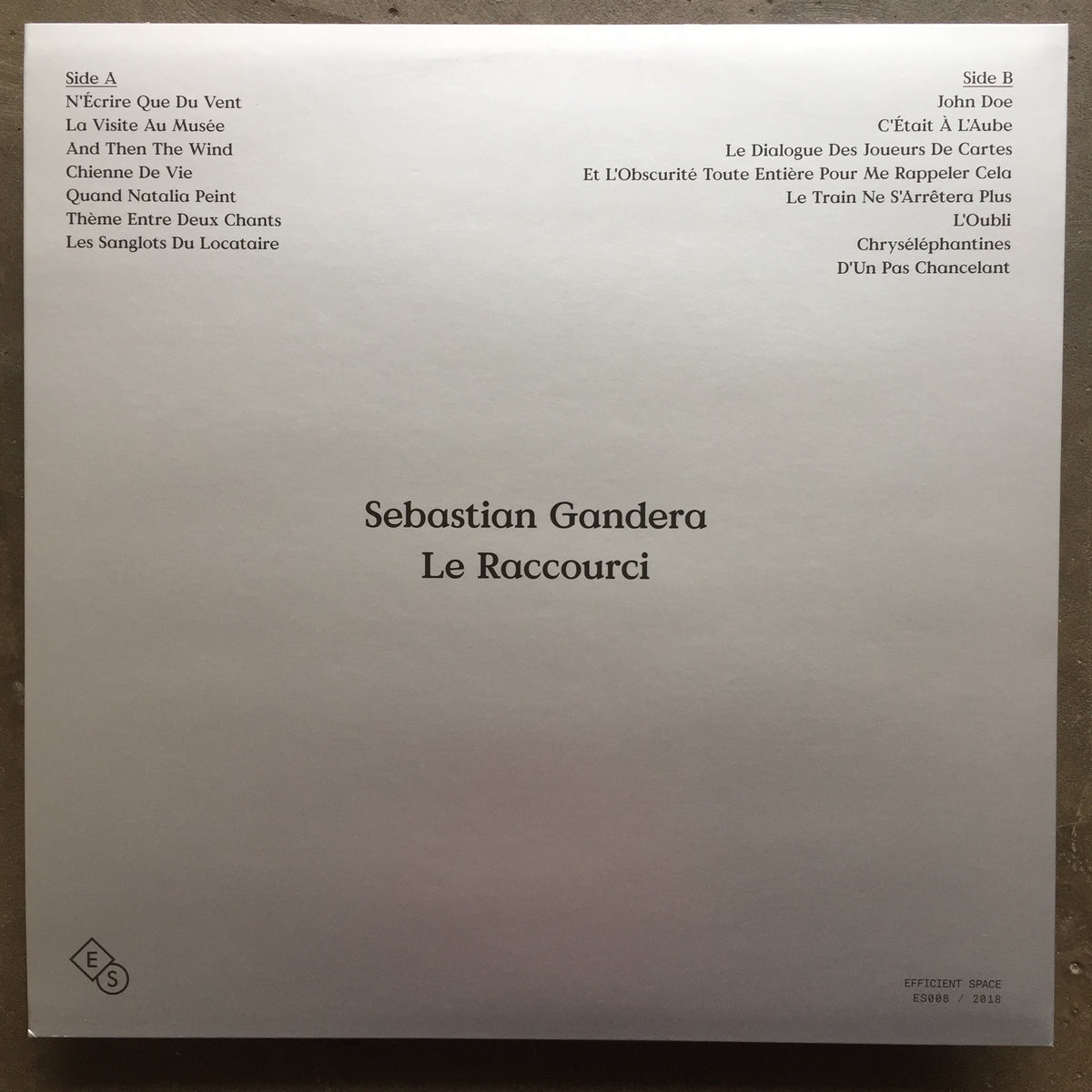 Sebastian Gandera – Le Raccourci – All Night Flight Records