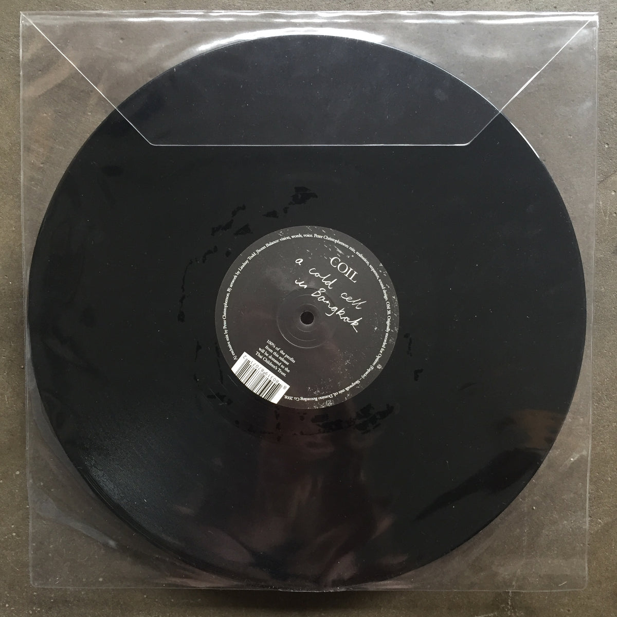 Coil – A Cold Cell In Bangkok – All Night Flight Records