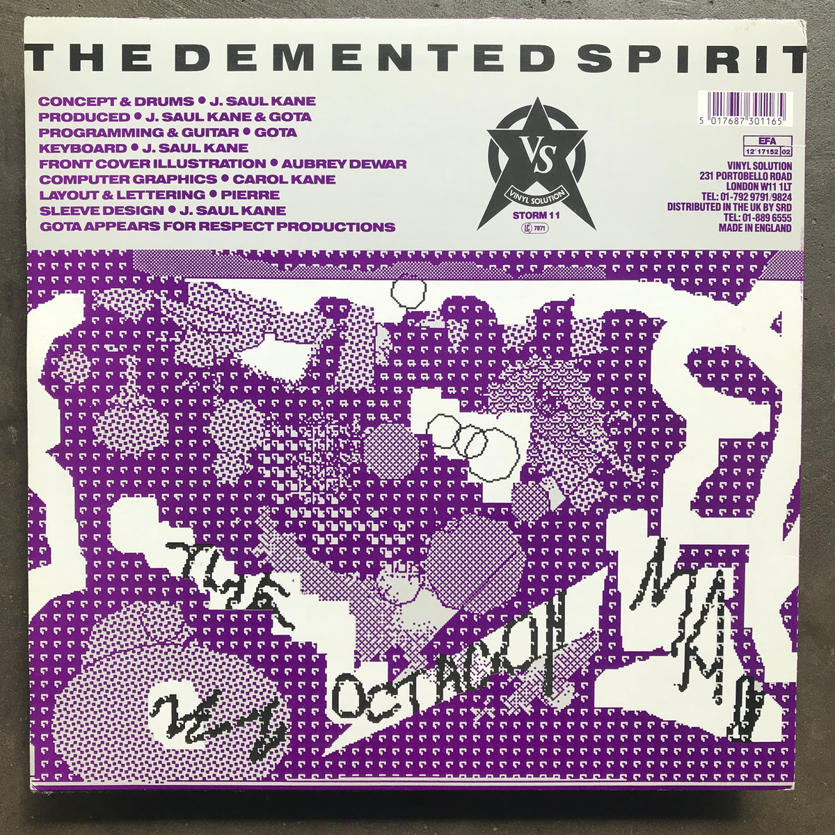 The Octagon Man – The Demented Spirit – All Night Flight Records