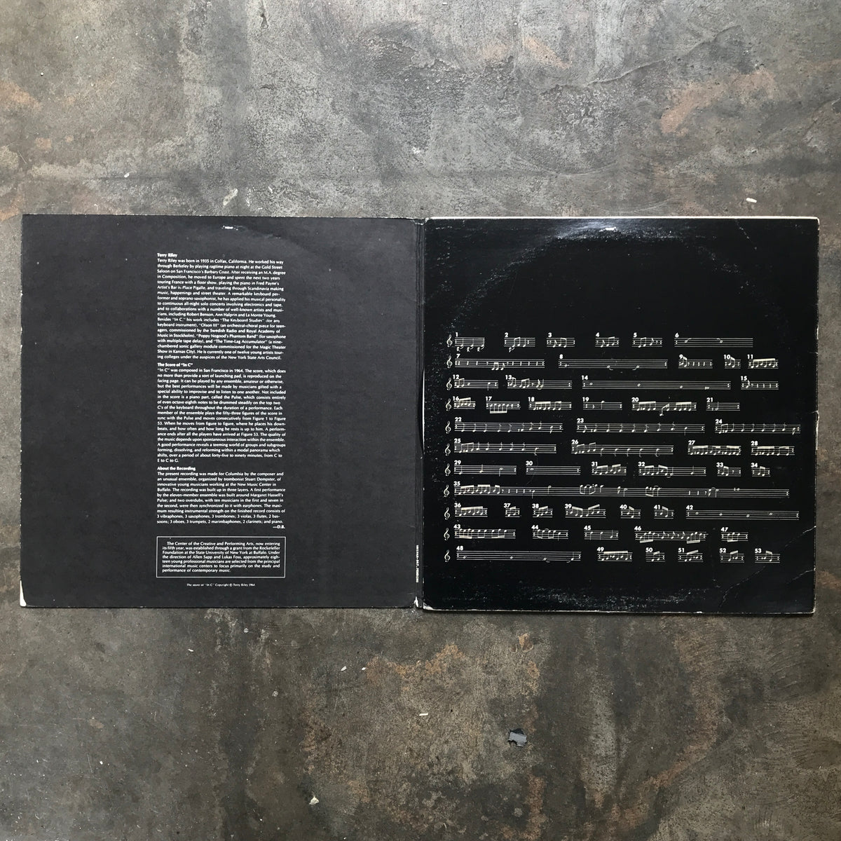 Terry Riley ‎– In C – All Night Flight Records