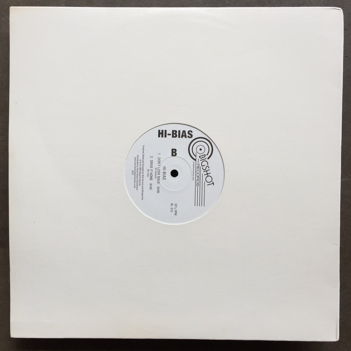 Hi-Bias – Hi-Bias – All Night Flight Records