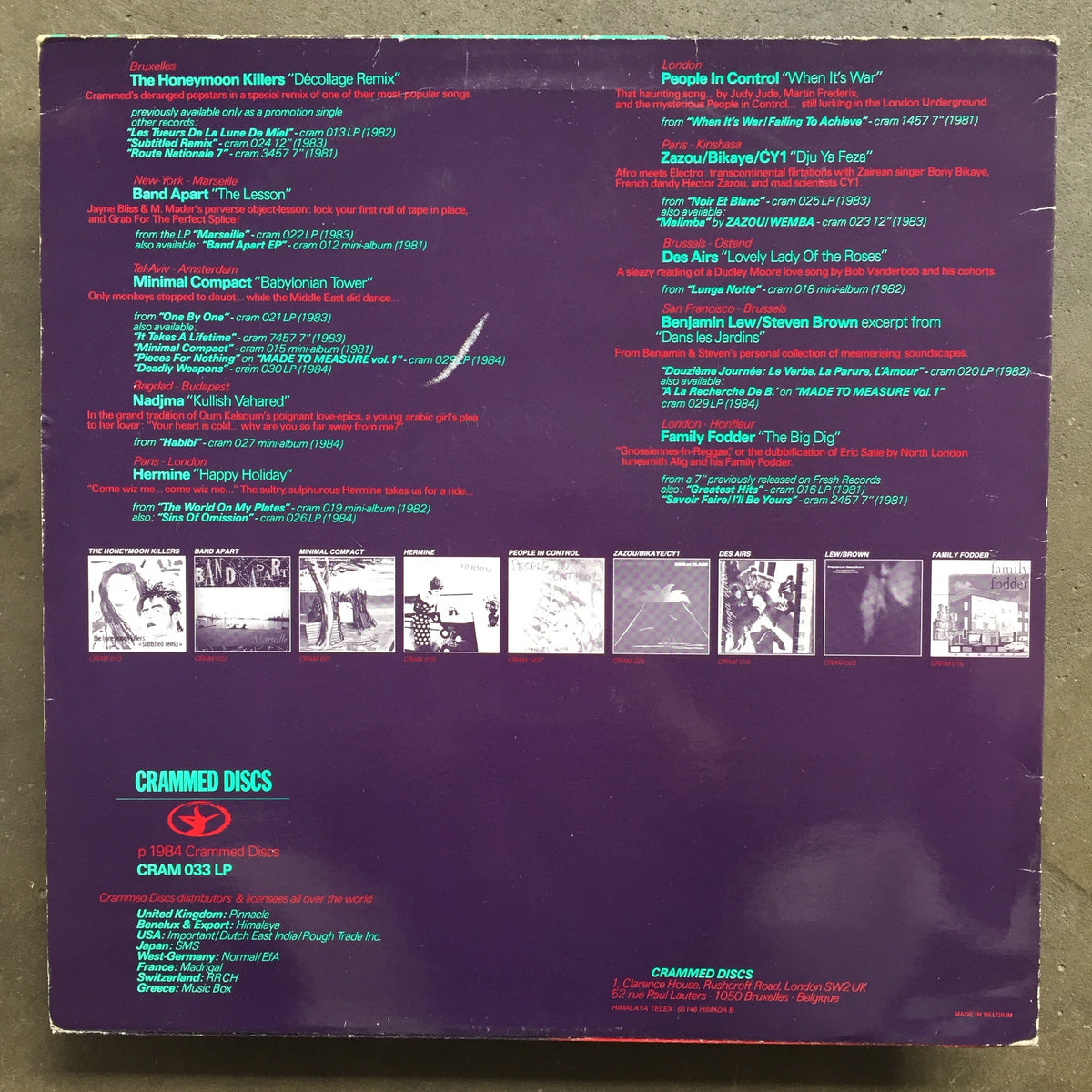Various ‎– It's A Crammed, Crammed, Crammed World! – All Night Flight ...