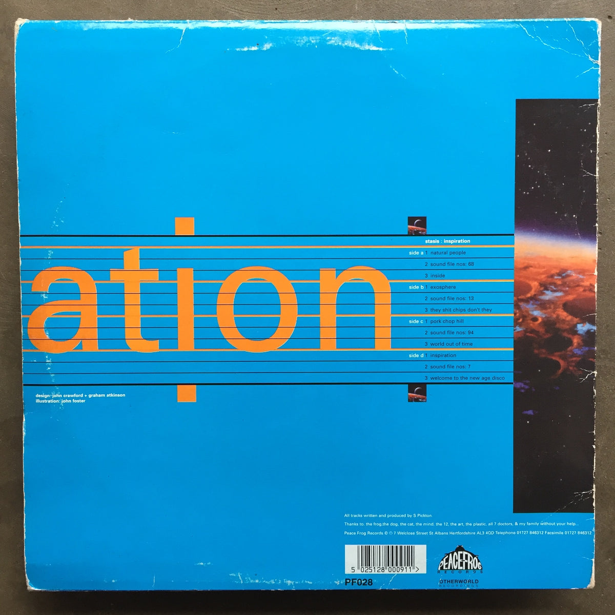 Stasis ‎– Inspiration – All Night Flight Records