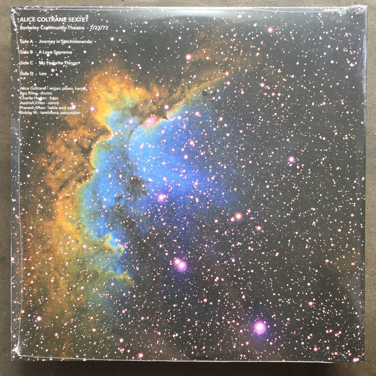 Alice Coltrane Sextet – Live At The Berkeley Community Theater 1972 ...