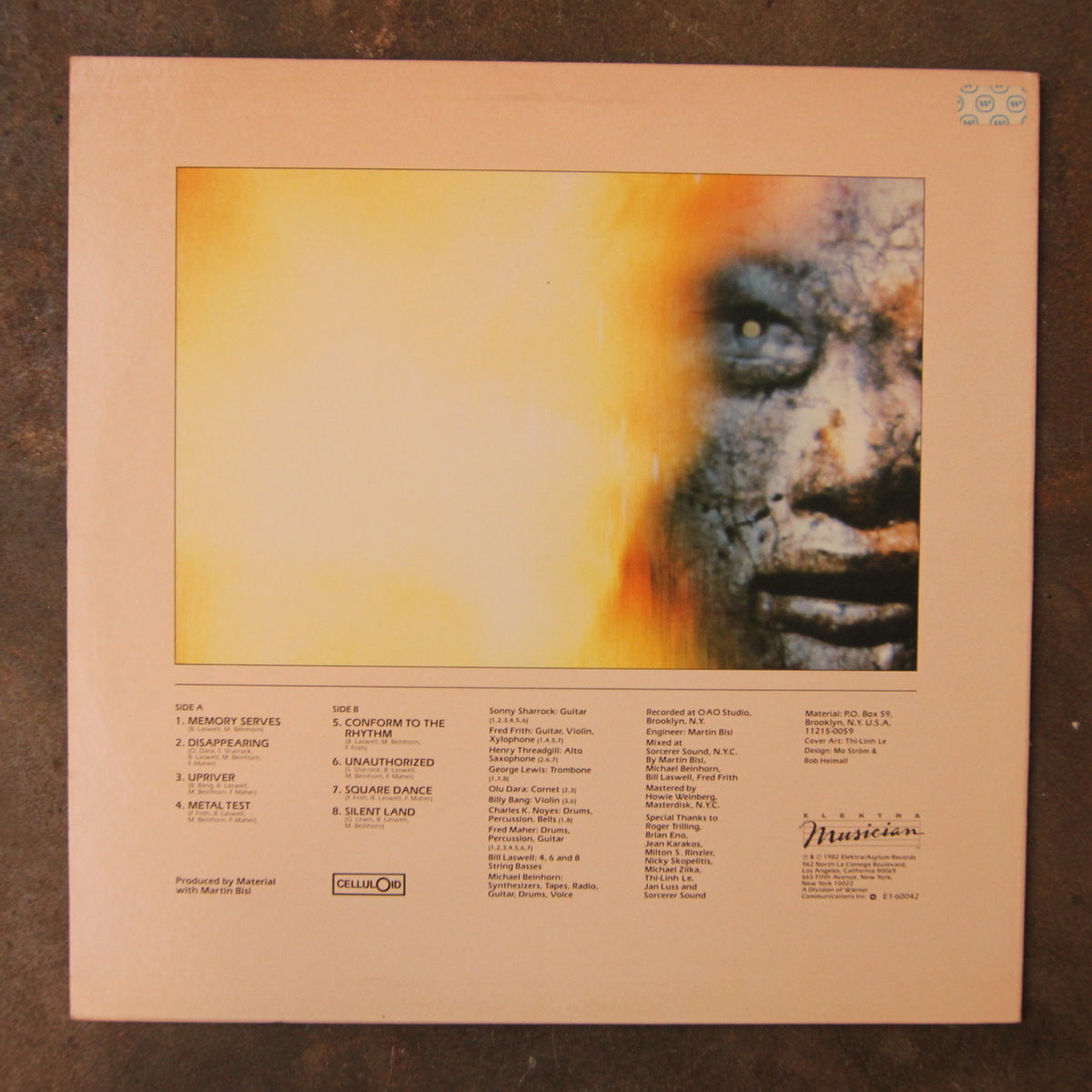 Material ‎– Memory Serves – All Night Flight Records