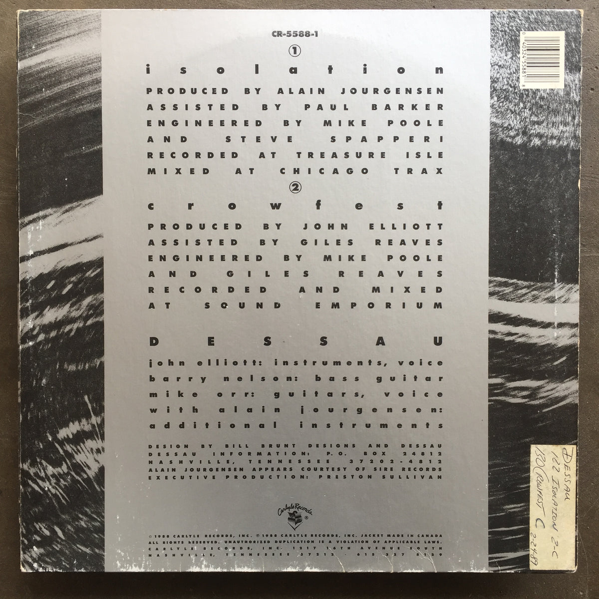 Dessau – Isolation – All Night Flight Records
