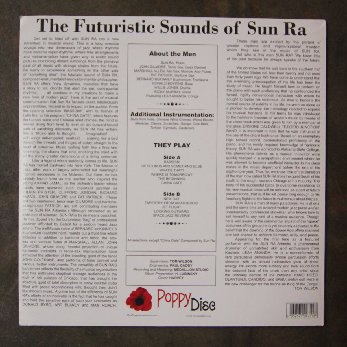 Sun Ra ‎– The Futuristic Sounds Of Sun Ra – All Night Flight Records