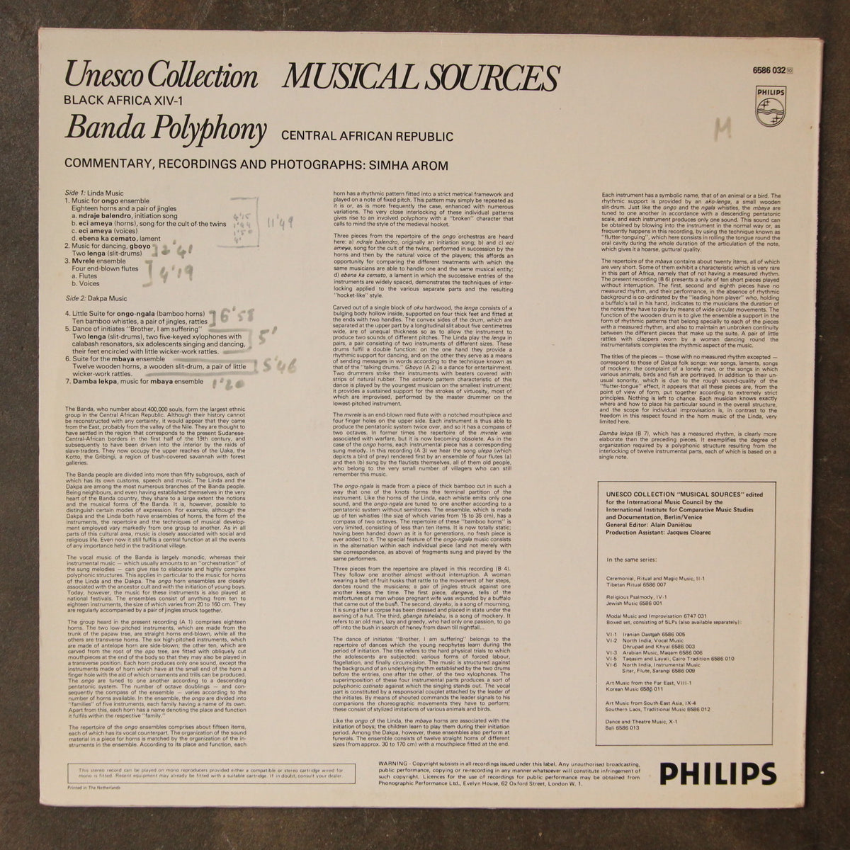 Linda / Dakpa ‎– Banda Polyphony – All Night Flight Records